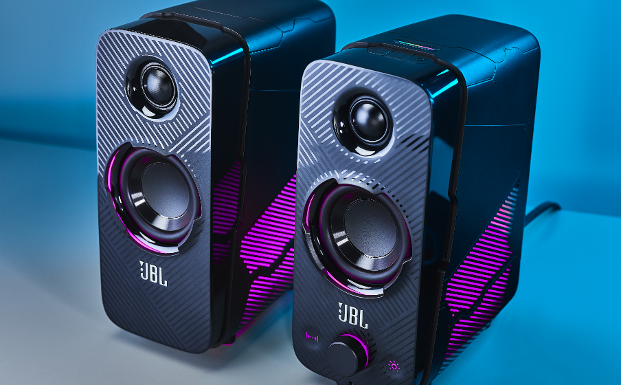 JBL Quantum Duo | Enceintes pour PC gaming